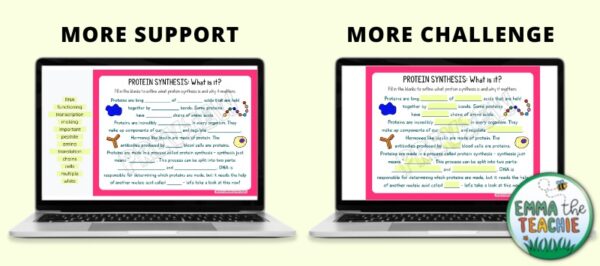 How to Teach Protein Synthesis - Emmatheteachie